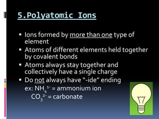 writing chemical formulas | PPTX