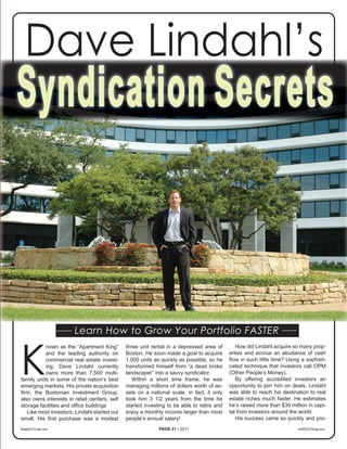 Dave Lindahl's Secret of Success! | PDF