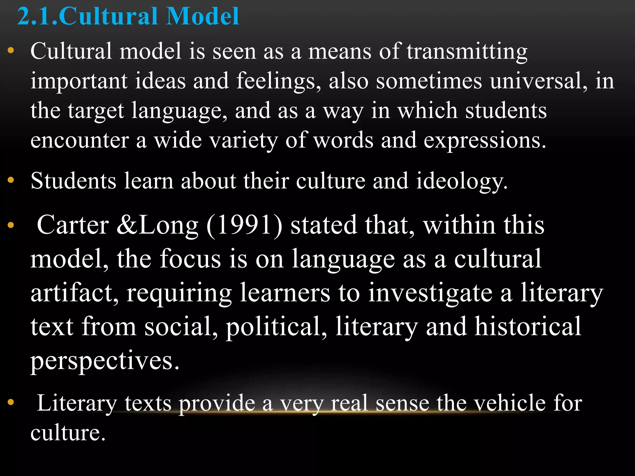 Literature in Language Teaching | PPTX