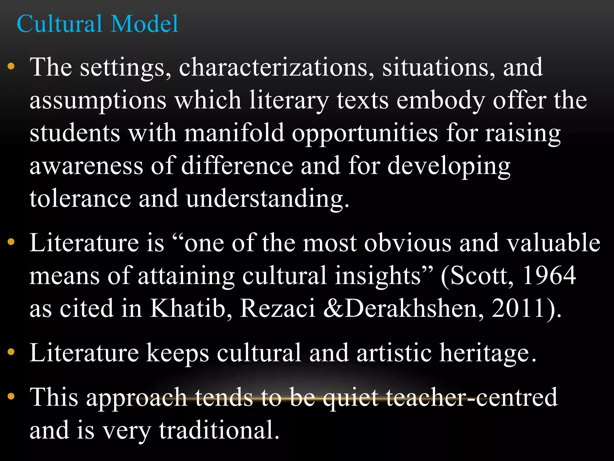 Literature in Language Teaching | PPTX