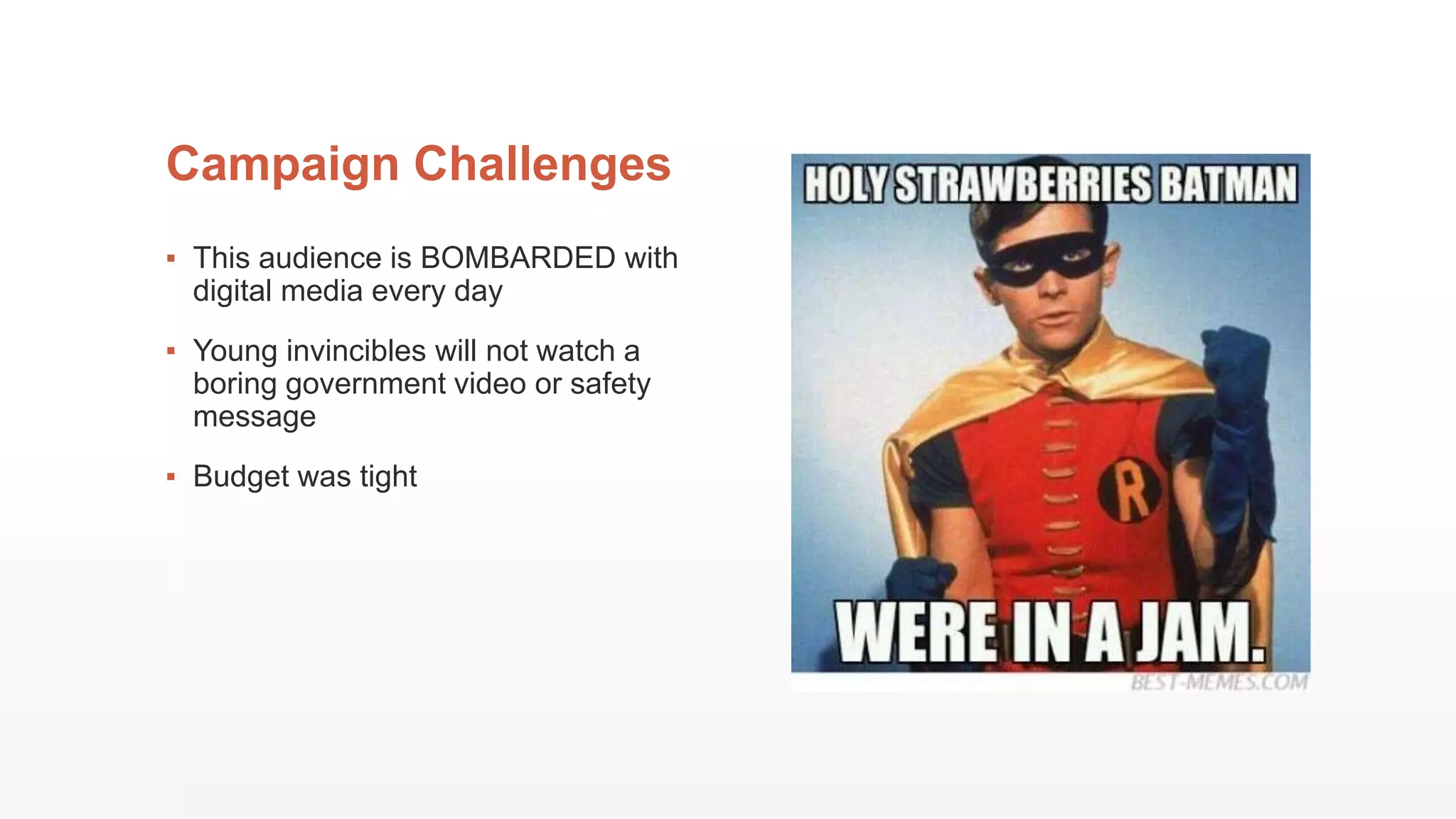 Dave Radford - Holy Safety, Batman! (Reaching the Young Invincibles) | PPT