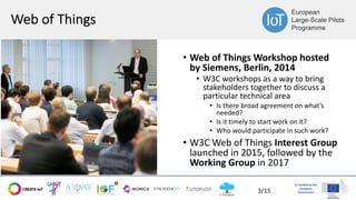 FIWARE Global Summit - Defragmenting the IoT with the Web of Things | PPT