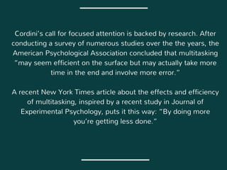 Dave Rocker: Multitasking vs. Monotasking - What's More Effective ...