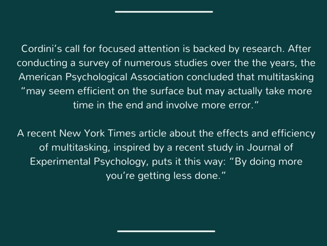 Dave Rocker: Multitasking vs. Monotasking - What's More Effective ...