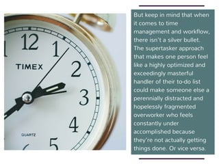 Dave Rocker: Multitasking vs. Monotasking - What's More Effective ...