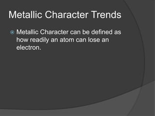 periodic properties and trends | PPTX