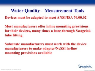 Dave Simko_Swagelok_ACI_IFPAC04.presentation.waterquality.ppt