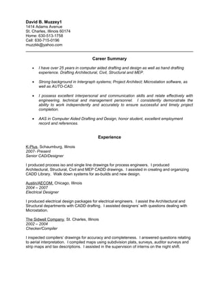 Daves Resume | PDF