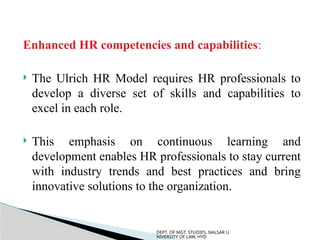 Dave Ulrich Model of Human Resource Management.pptx