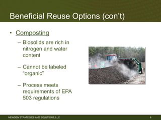 Biosolids: Regulation and Policy, Dave Yanke | PPT