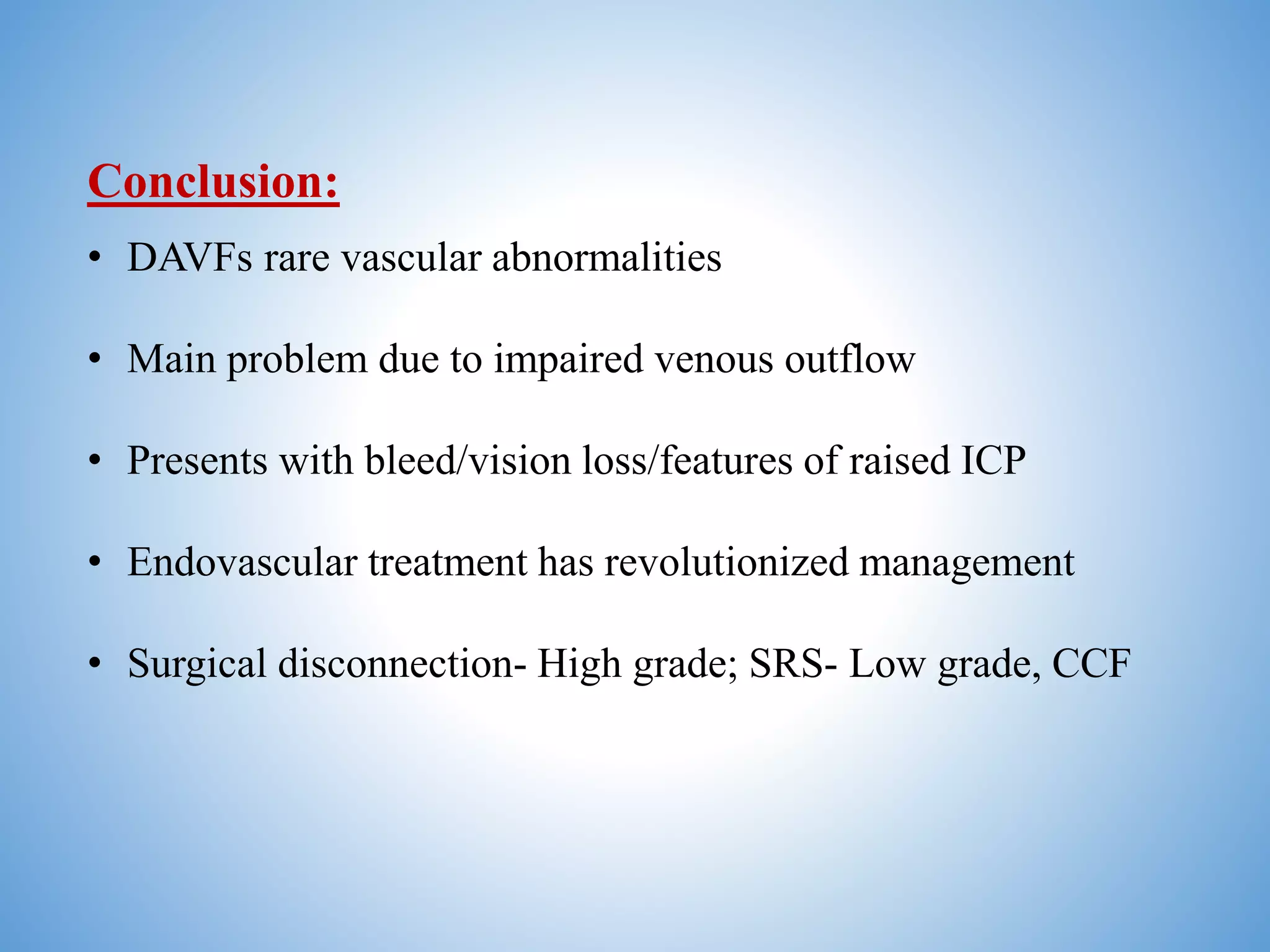 Dural arteriovenous fistula | PPTX