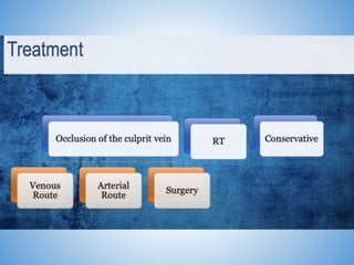 Dural arteriovenous fistula | PPTX