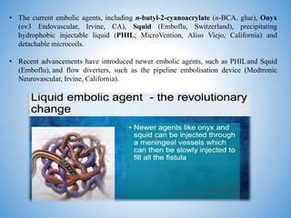 Dural arteriovenous fistula | PPTX