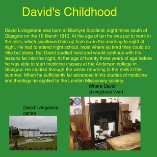David livingstone | PDF
