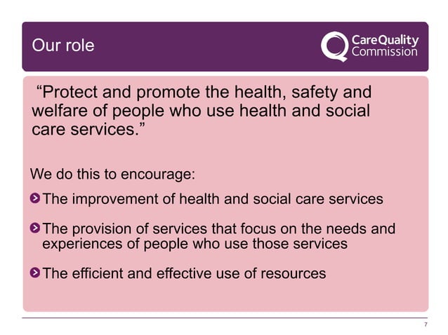 David Behan: implications of the Health and Social Care Act – the role ...