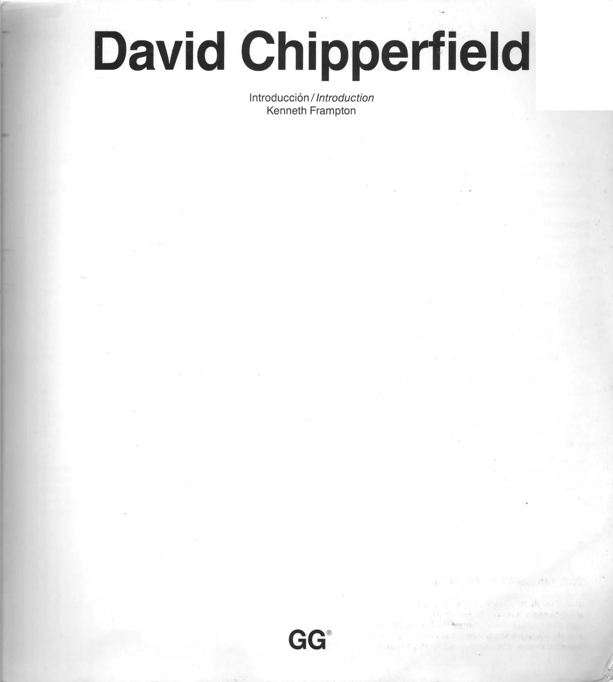 David.chipperfield catalogos.de.arquitectura | PDF