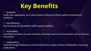 Leveraging the cloud for modern development | PPT