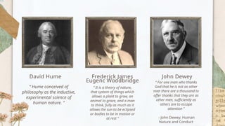 The presentarion of the life and works of David Humepptx | PPT | Free ...