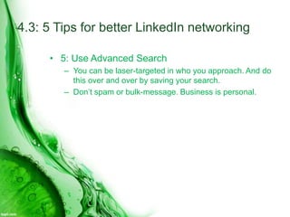 David Petherick: How to build a personal brand using LinkedIn | PPT