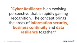 David Tweedale - The Evolving Threat Landscape #midscybersecurity18 | PPT