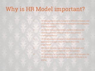 David Ulrich's HR Model | PDF