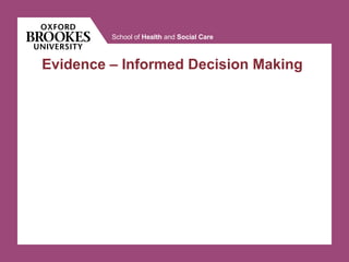 Routes into Research: Dr David Porter | PPT