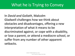 David And Goliath Malcolm Gladwell Quotes