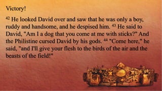 David and goliath seth g february 3 2019 | PPT