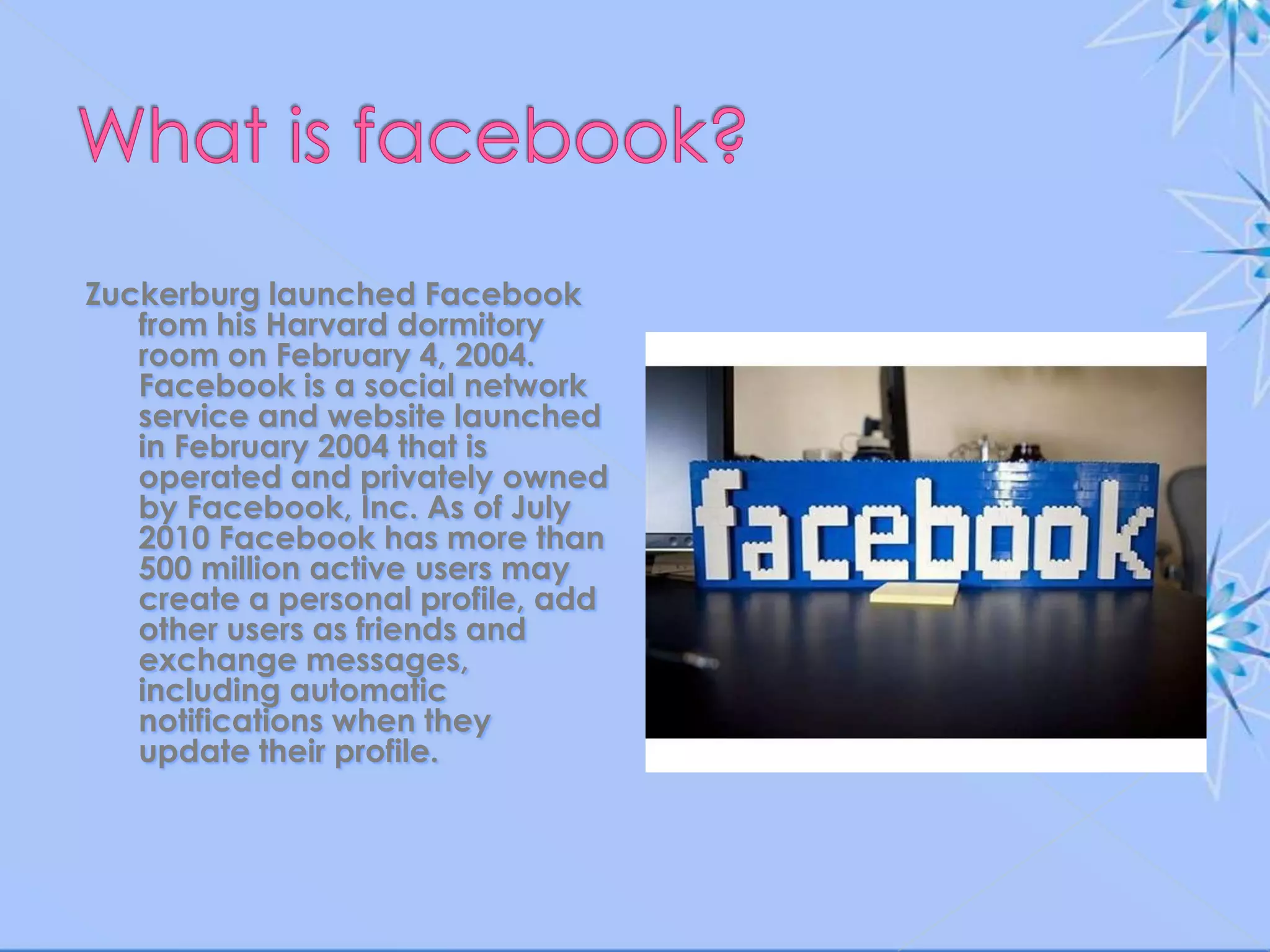 Inventor of facebook | PPTX