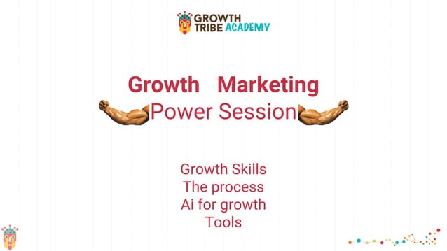 Growth Marketing Conference 2017 - David Arnoux - Growth Hacking Power ...