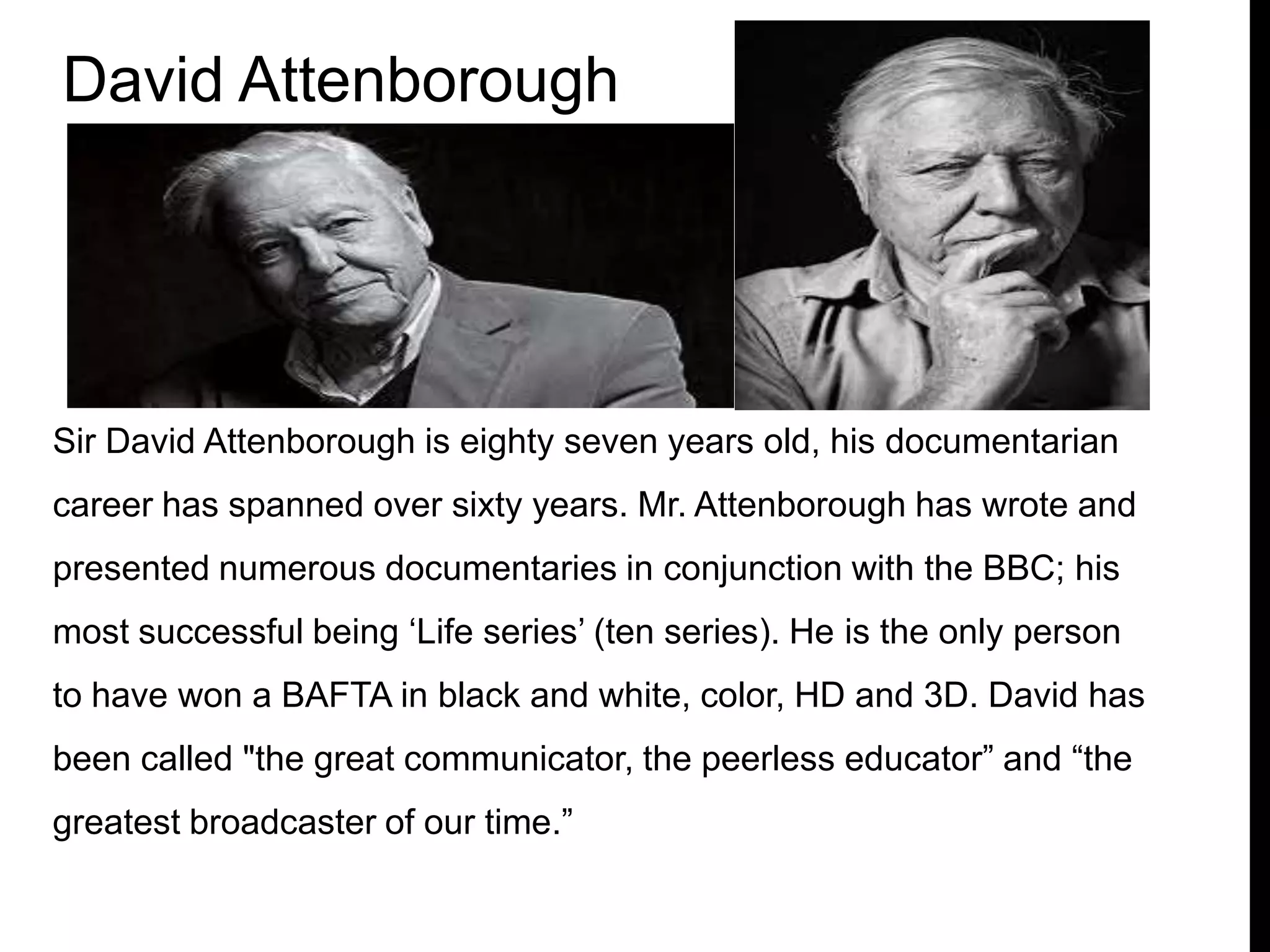 David Attenborough | PPTX
