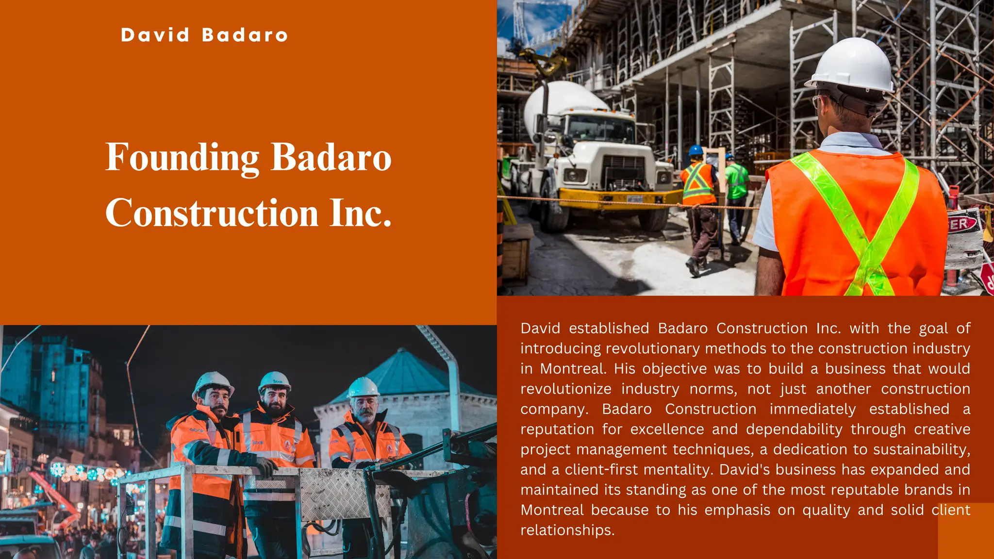 David Badaro: Innovating for Modern Communities | PDF