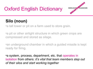 Breaking down silos | PPT