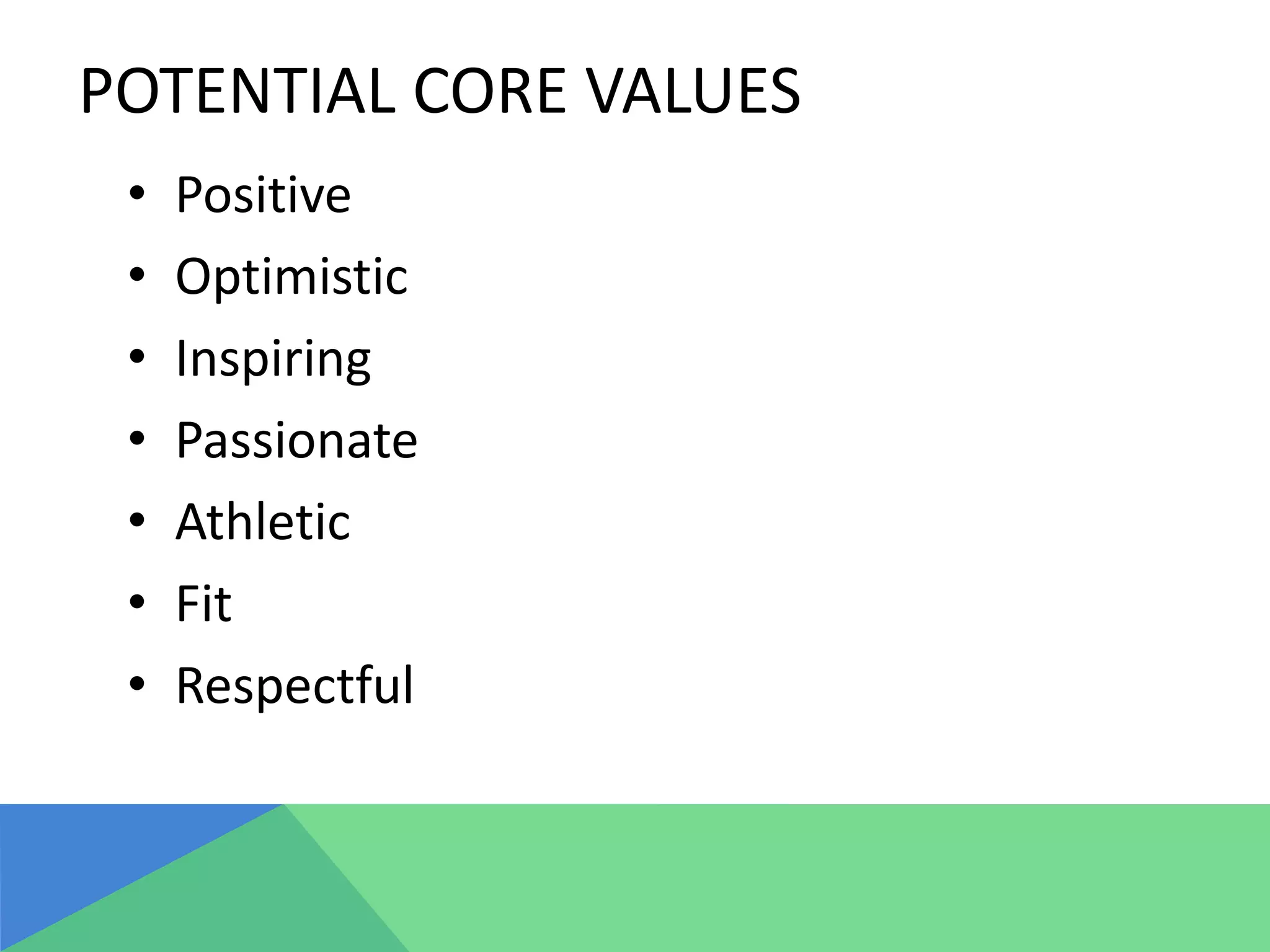 Barrett on Your Core Values | PPT
