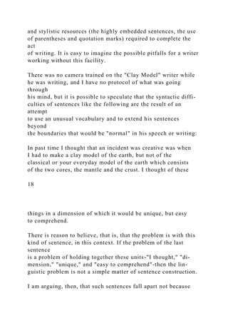 David Bartholomae INVENTING THE UNIVERSITY1 Education .docx