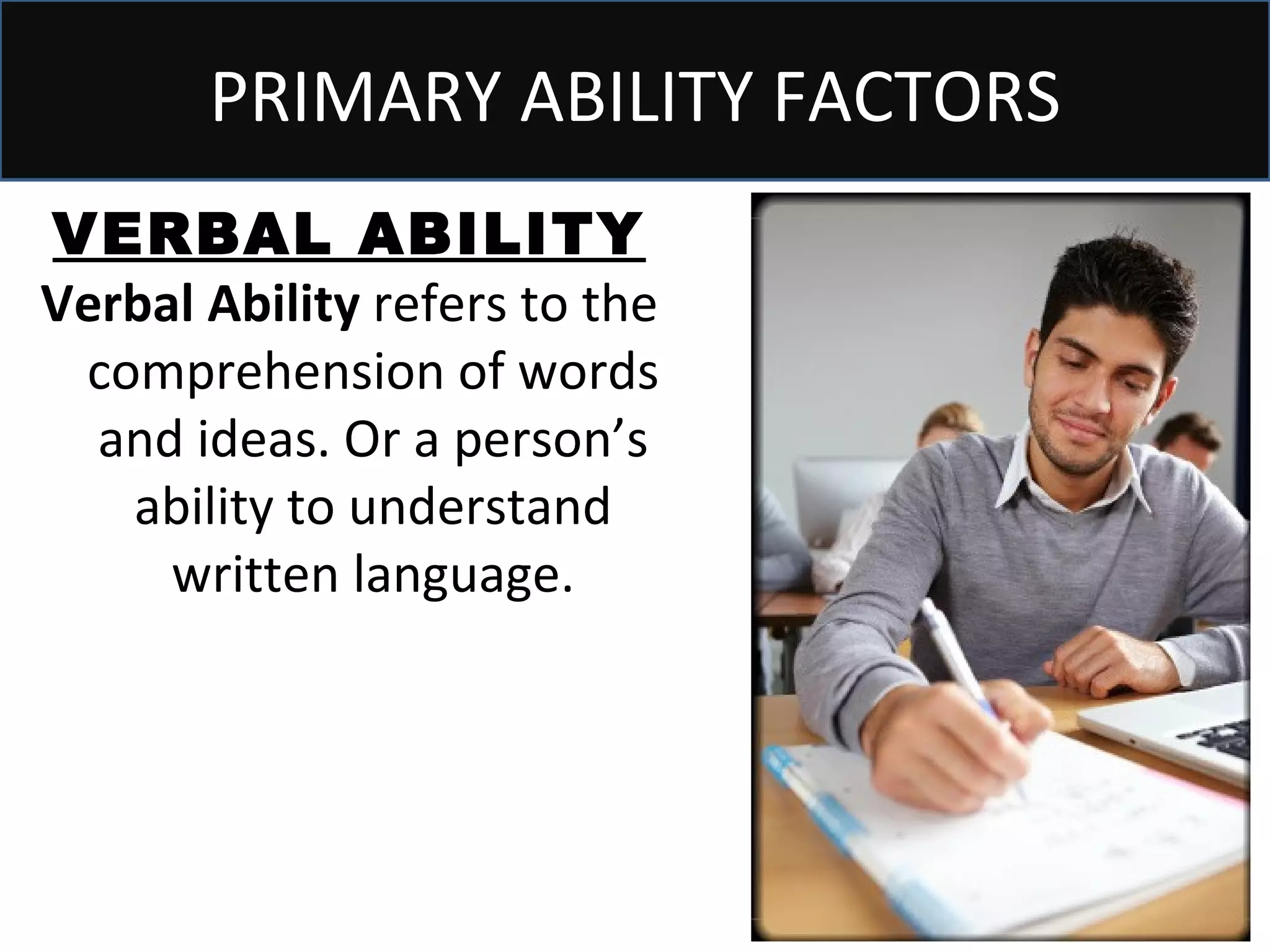 David battery of differential ability | PPT