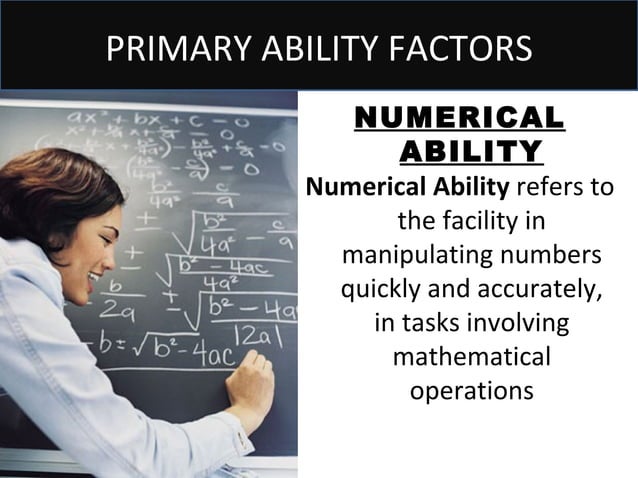 David battery of differential ability | PPT