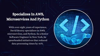 David Boutry - Mentors Junior Developers | PDF