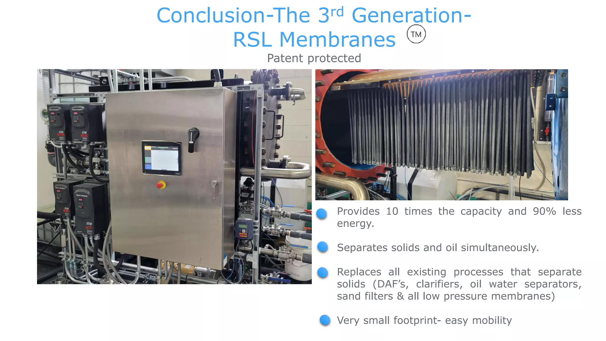 RSL MEMBRANE: PRODUCED WATER TREATMENT & ELECTRICITY GENERATION | PPTX