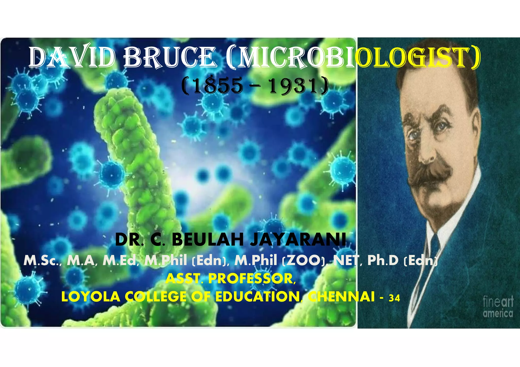David bruce (microbiologist) | PDF