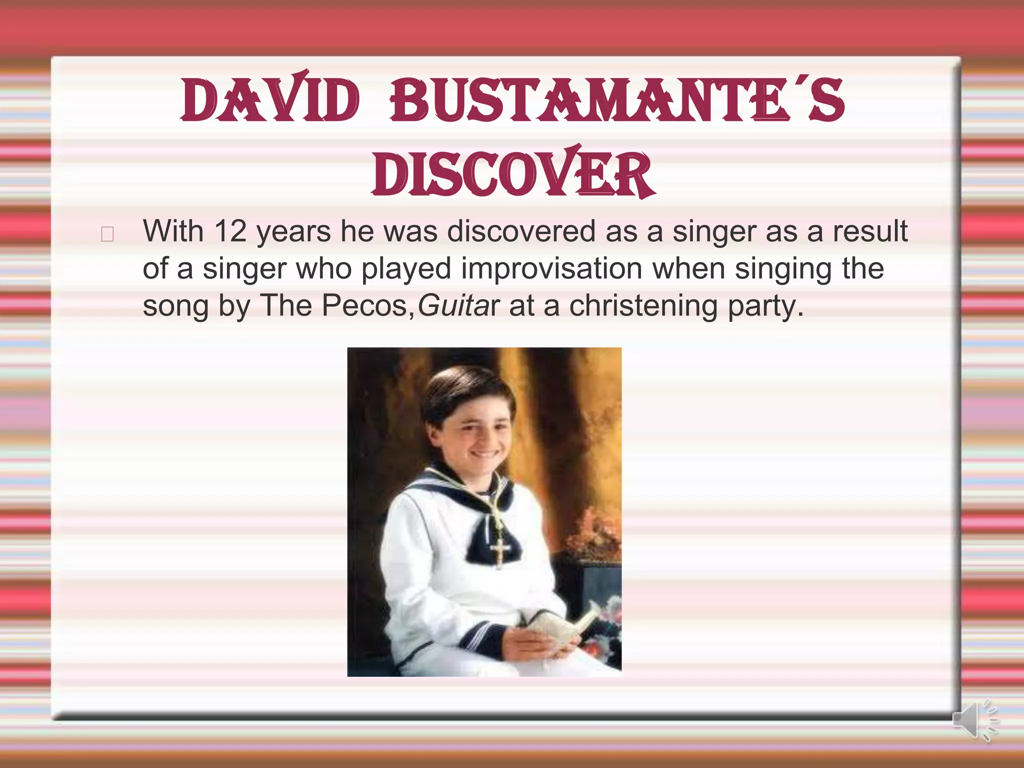 David bustamante | PPTX