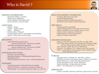 David cindric services coverage - 201505 | PPT