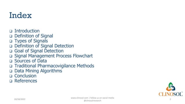 Signal Detection in Pharmacovigilance: Methods and Algorithms | PPTX ...