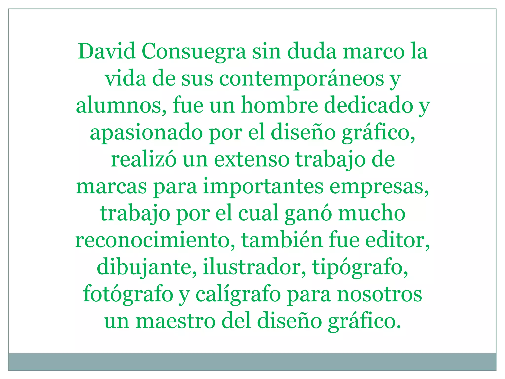 David Consuegra | PPTX