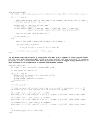 Whitepaper: Maximizing the Power of Hash Tables | PDF