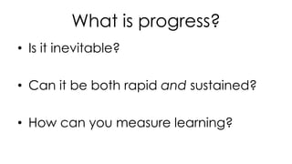 Tackling the myths of progress | PPTX