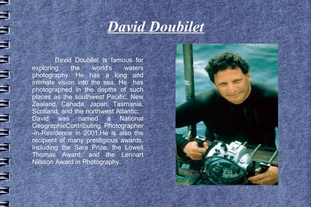 David doubilet | PPT | Geography | Science