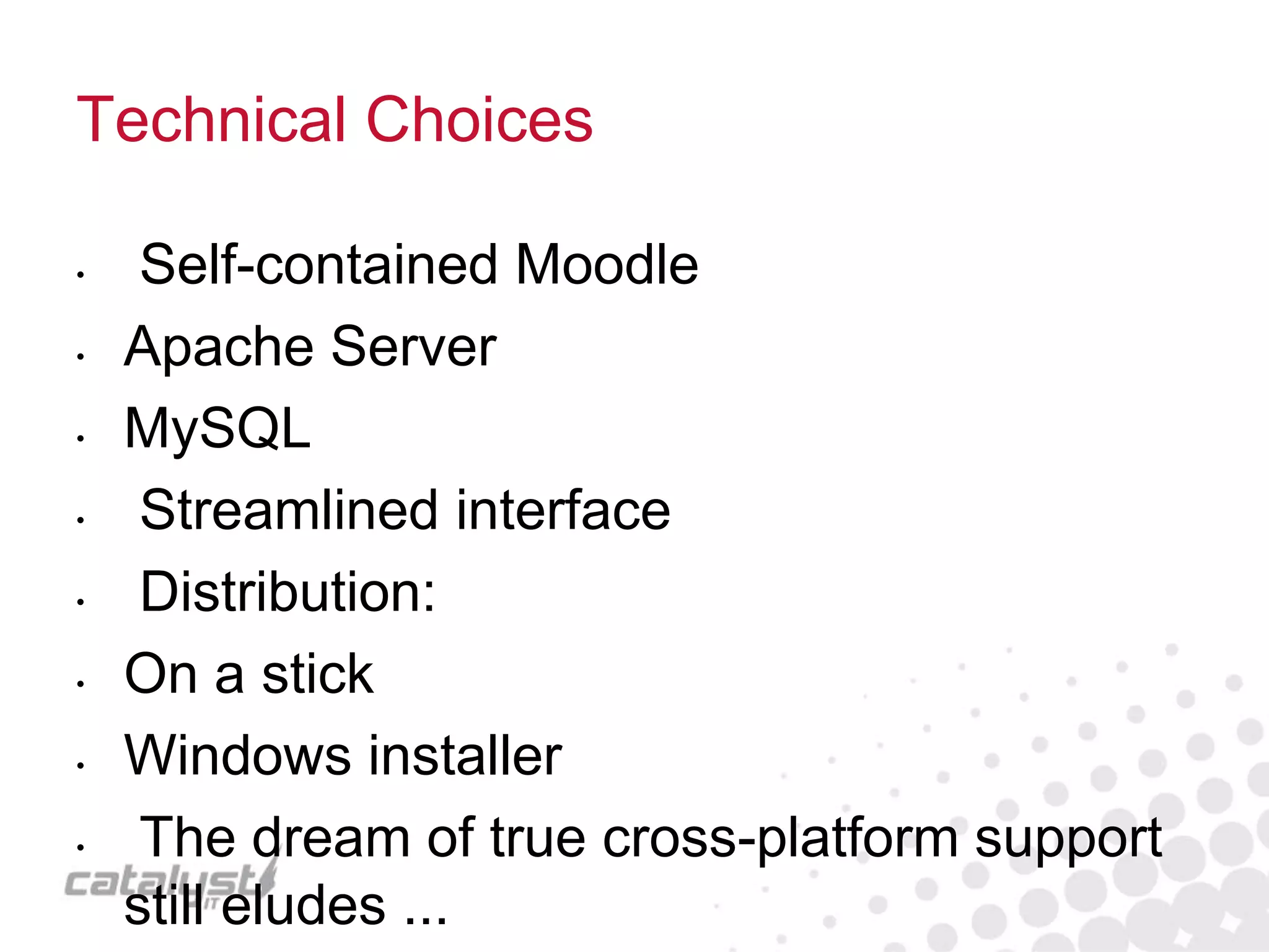 Enabling offline learning with Moodle - David Drummond | PPT