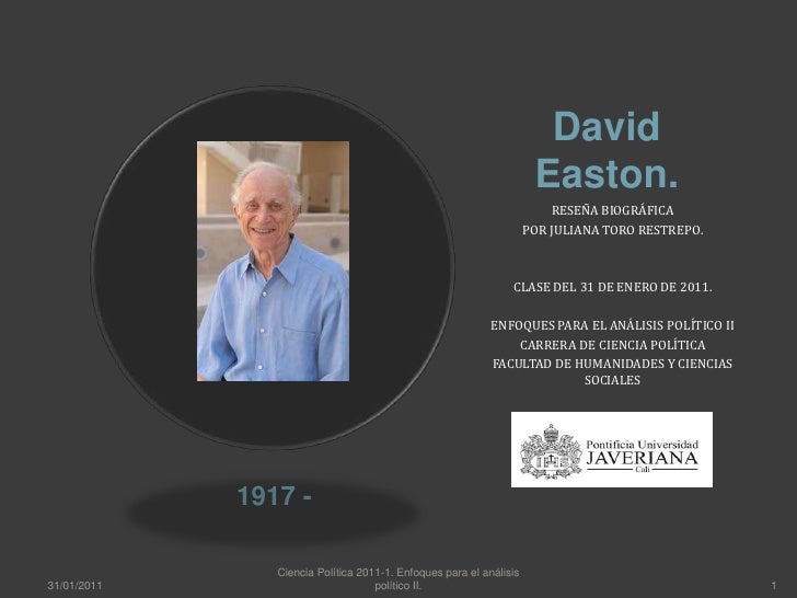 David Easton David Easton