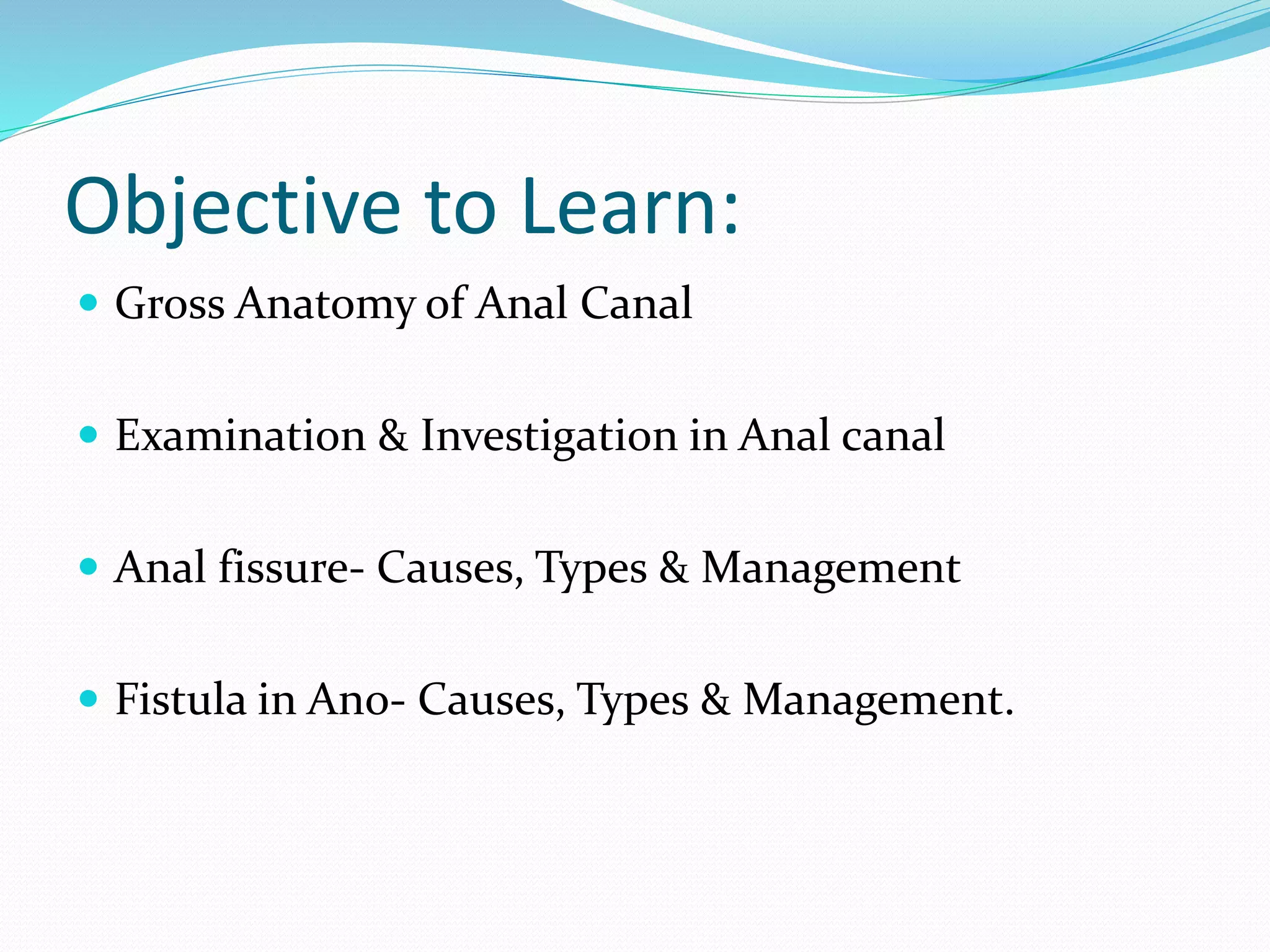 Anal fistula AND Anal fissure | PPTX